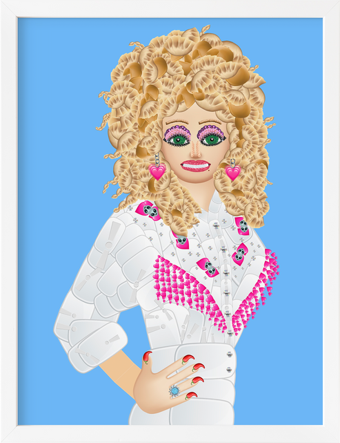 Dolly Parton by Lauren Edelstein